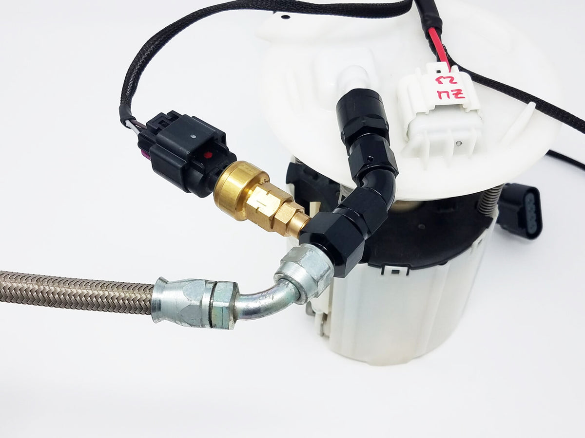 AN6 Male-Male Gauge Sensor Fitting Adapter 1/8 NPT Side Port – Aeromotive