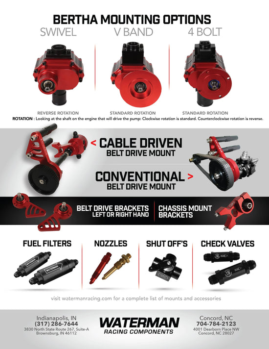 Waterman Racing Fuel Pumps | Aeromotive Group